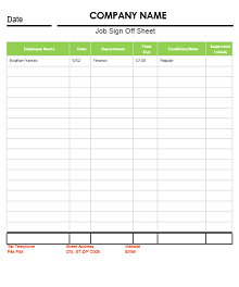 55 Free Sign Off Form Templates PDF Word Excel ExcelSHE 55 Free Sign Off Form Templates PDF Word Excel ExcelSHE